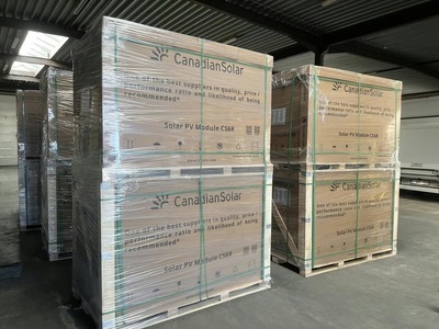 PV-Module - Canadian Solar - FREE SHIPPING / Black Frame 400Wp modules ...