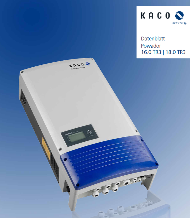 Wechselrichter - KACO new energy - Powador 18.0 TR3 - String - Secondsol