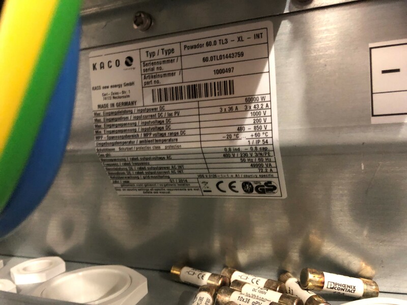 Wechselrichter - KACO new energy - Powador 60.0 TL3 XL - String - Secondsol