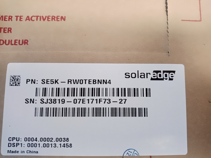 Wechselrichter - SolarEdge - SE5K-N4 mit 10 St. Optimierer P404 ...