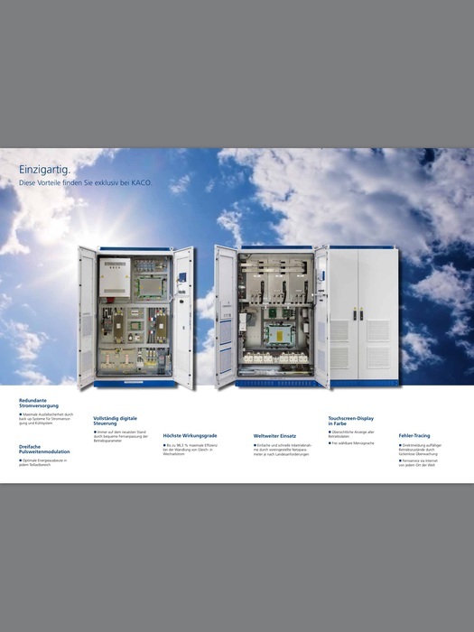 Wechselrichter - KACO new energy - XP350-HV TL - Zentral - Secondsol