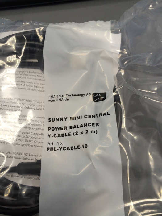 Wechselrichter - SMA - SMA SMC Power Balancer Cable PBL- Y-10(2x2)Power ...