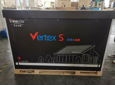 Solar Panel - Trina Solar - Vertex S 415W+ Full Black TSM-415DE09R.05 ...