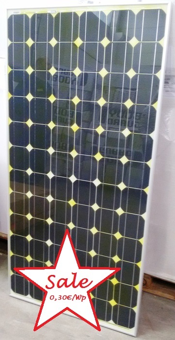 Solar Panel - PV-Enterprise - PVE 165Wp - Aktion 0,30€/Wp - 165Wp ...