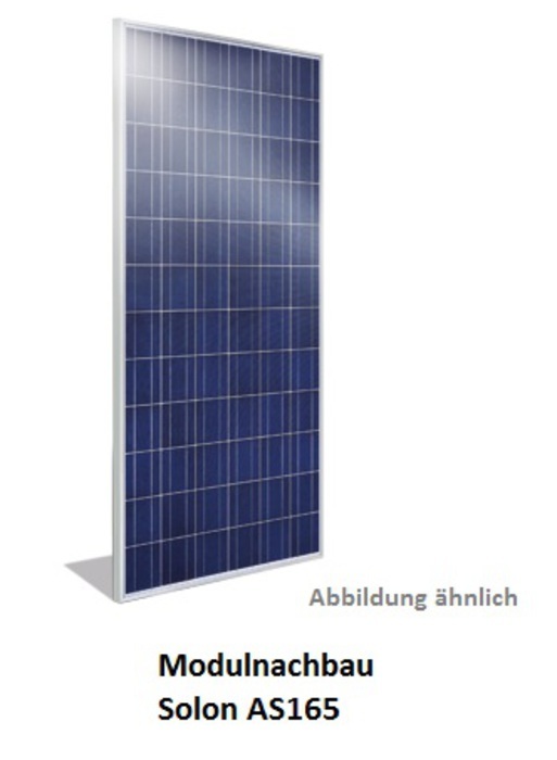 Solar Panel - SOLON - AS165 - 175Wp - Poly - Secondsol