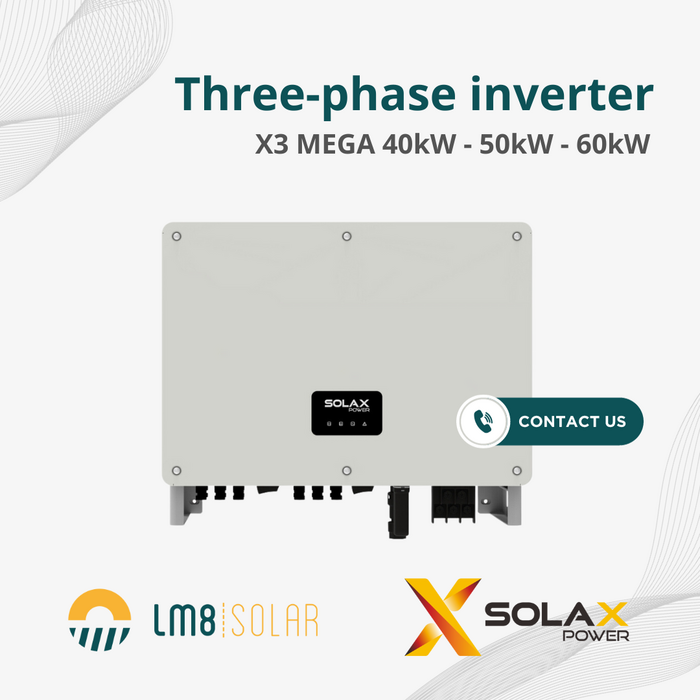 Inverter - SolaX Power - X3-MEGA- 60K-G2 - String - Secondsol