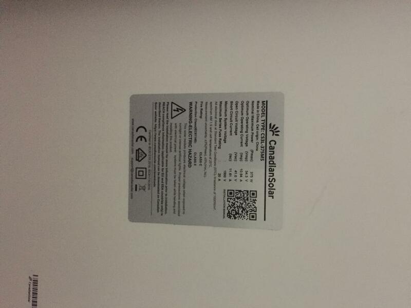 Solar Panel - Canadian Solar - CS3L-375MS HiKu 375Wp - 375Wp - Mono ...