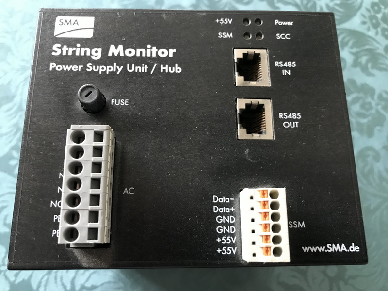 Accessories - SMA - String Monitor Power Supply Unit/Hub - Interfaces ...