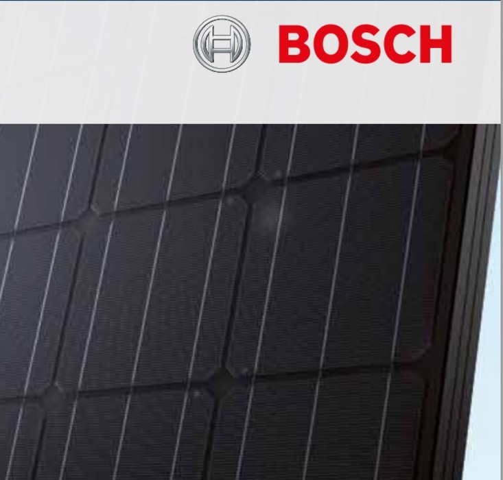 Solar Panel - Bosch Solar - c-Si M 60 S 235Wp - 235Wp - Mono - Secondsol