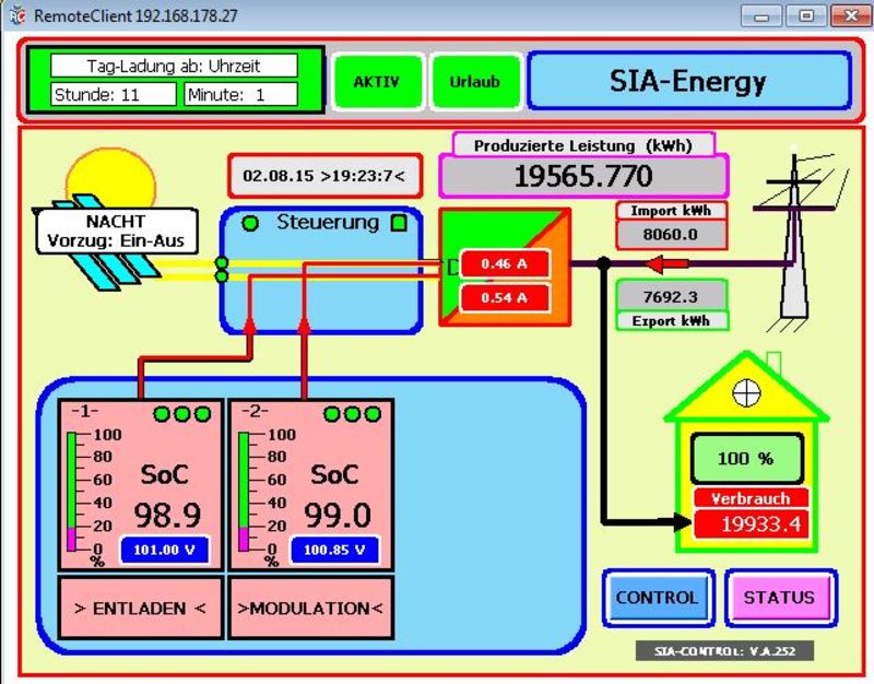 Solar Storage - SIA Energy - Stromspeicher DC24 Home / 8 kWh - Home ...