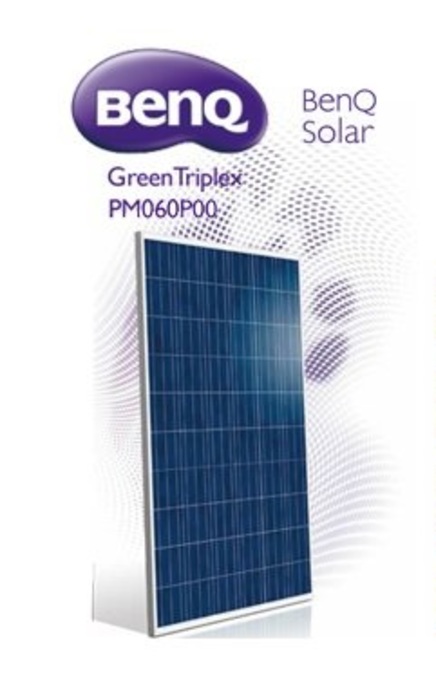 Solar Panel - BenQ Solar - GreenTriplex PM060P00 255Wp - 255Wp - Poly ...