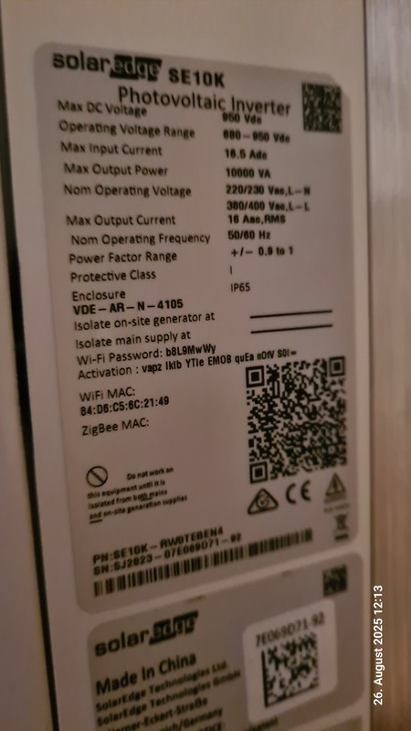 Inverter - SolarEdge - SE10k - String - Secondsol