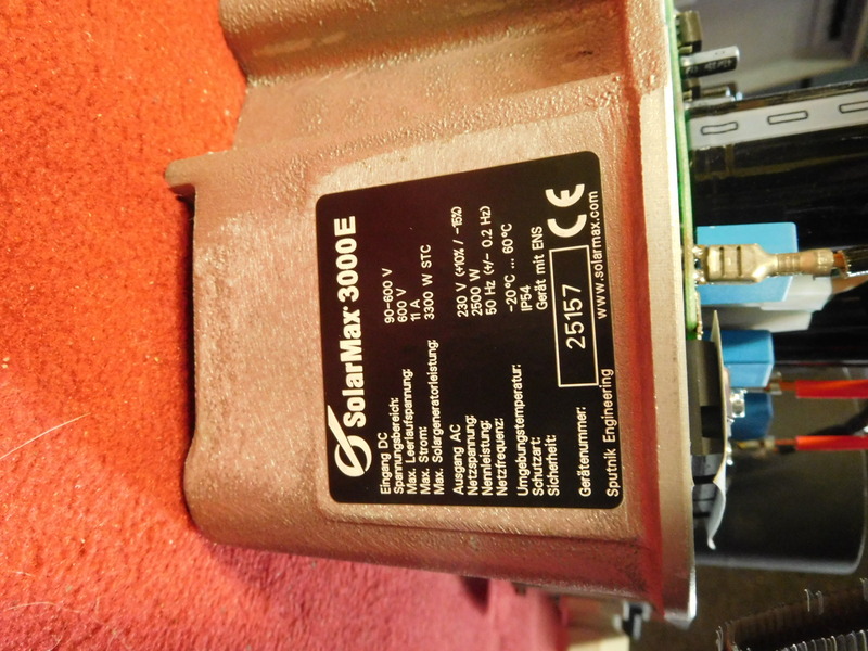 Inverter - SolarMax - 3000E - String - Secondsol