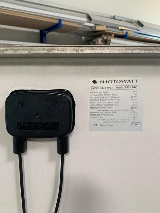 Solar Panel - Photowatt - PWM 1650-24V - 175Wp - Poly - Secondsol