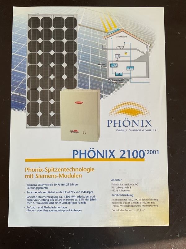 Solar Panel - Phoenix Solar - SP75 - 2100Wp - Mono - Secondsol