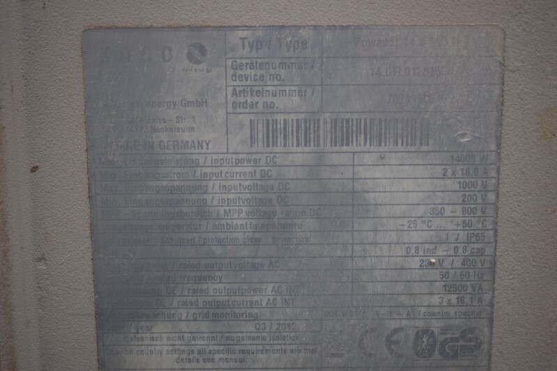 Inverter - KACO new energy - Powador 14.0 TL3 - String - Secondsol