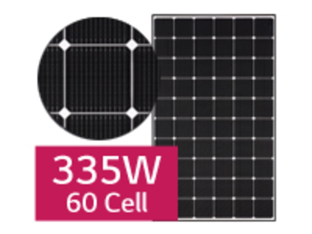 Solar Panel - LG Electronics - NeON2 LG335N1C-A5 - 335 Wp mono BFR ...