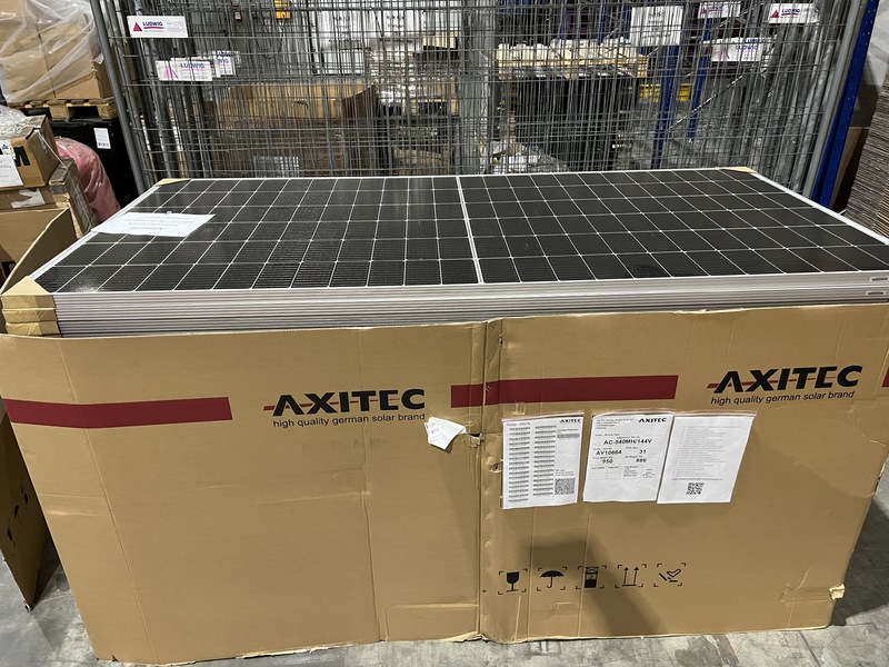 Solar Panel - AXITEC - AC-540MH/144V - 540Wp - Mono - Secondsol