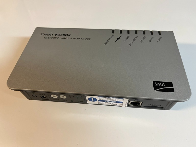 Accessories - SMA - Sunny Webbox -20 - Monitoring & maintenance - Secondsol