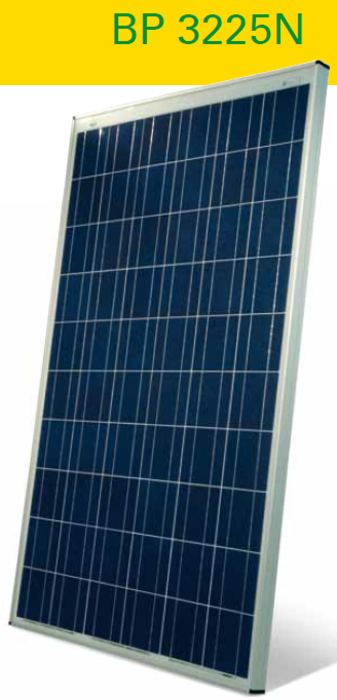 Solar Panel - BP Solar - BP 3225N - 225Wp - Poly - Secondsol