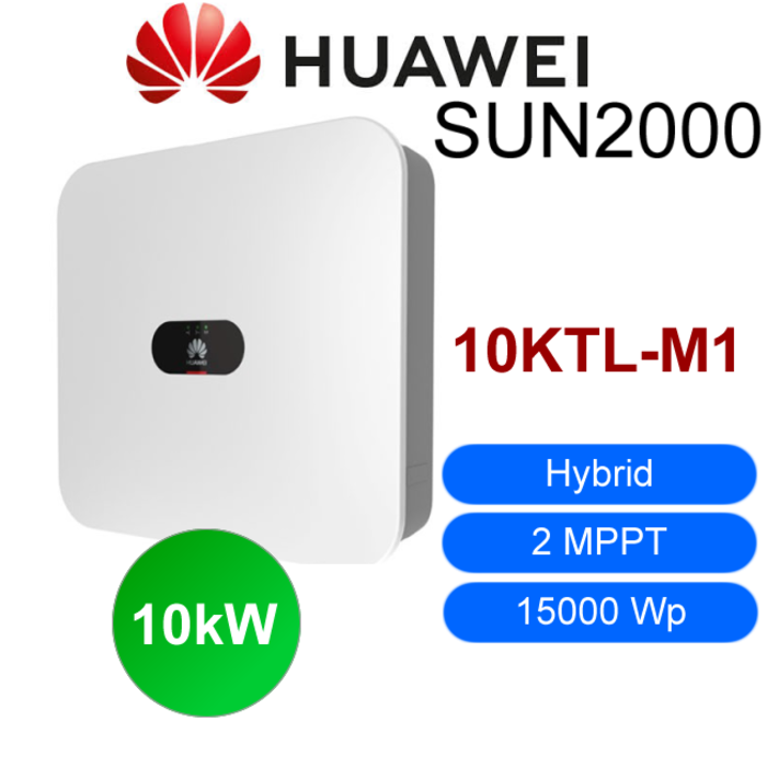 Inverter - Huawei - HUAWEI SUN2000-10KTL-M1 HIGH CURRENT (HC) - Hybrid ...