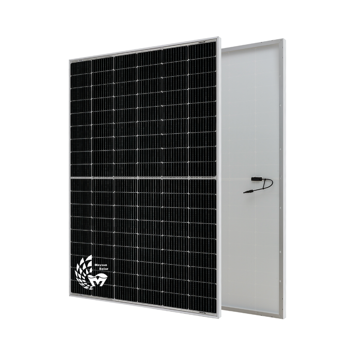 Solar Panel - Maysun Solar - 410W Silver MONO PERC 182mm Half Cut Solarmodule - 410Wp - Mono ...