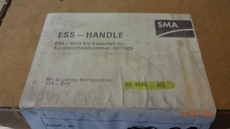 Accessories - SMA - ESS-HANDLE08 - Modules & inverters security - Secondsol