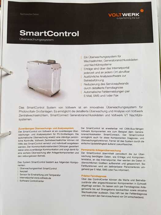 Inverter - Voltwerk - VC WL 110 - Central - Secondsol
