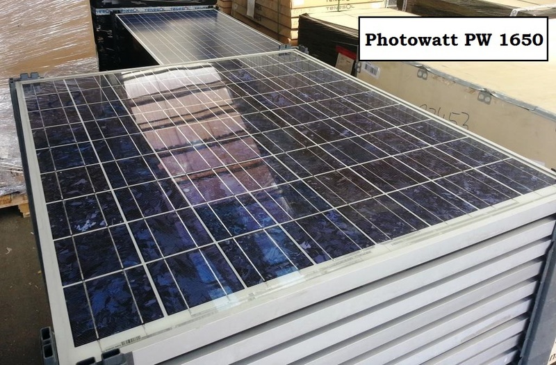Solar Panel - Photowatt - PW1650-175/24V - 175Wp - Poly - Secondsol