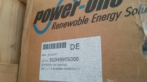 Omvormers - Power One Aurora - PVI-5000-TL-OUTD-S - String - Secondsol